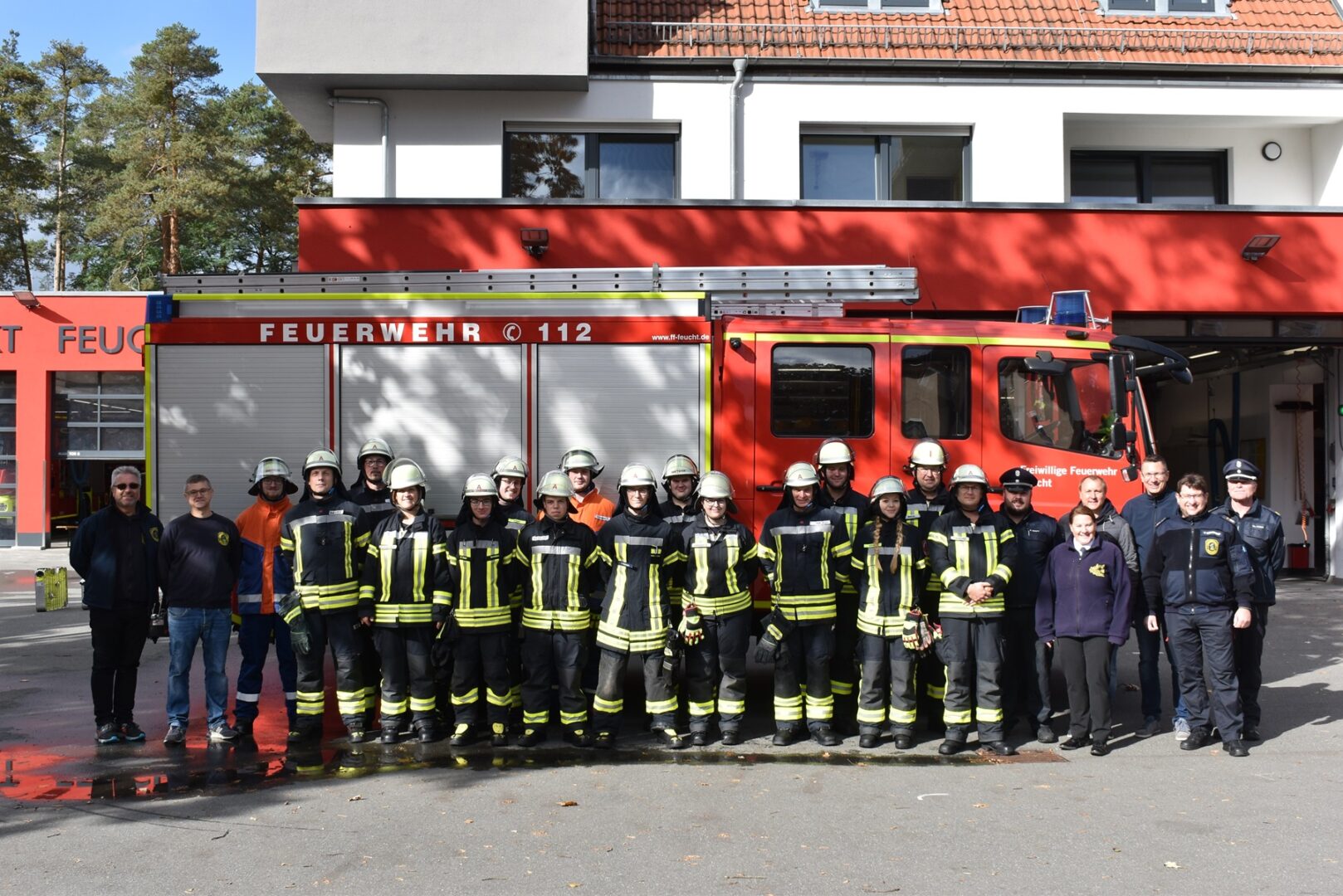 Leistungsprüfung 2023 „Die Gruppe im Löscheinsatz“ erfolgreich abgelegt ...
